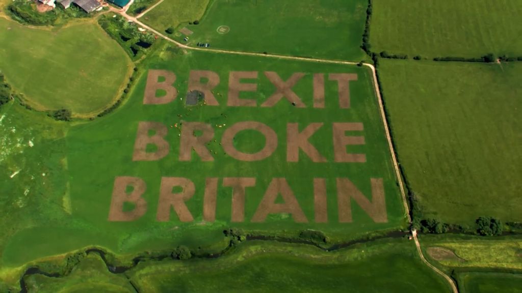 'Brexit broke Britain' etched on English field 10 years on from vote ...